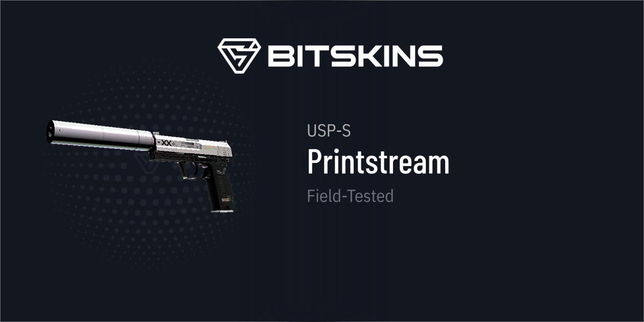 USP-S | Printstream (Field-Tested) - CS2 Item | Buy Now on BitSkins