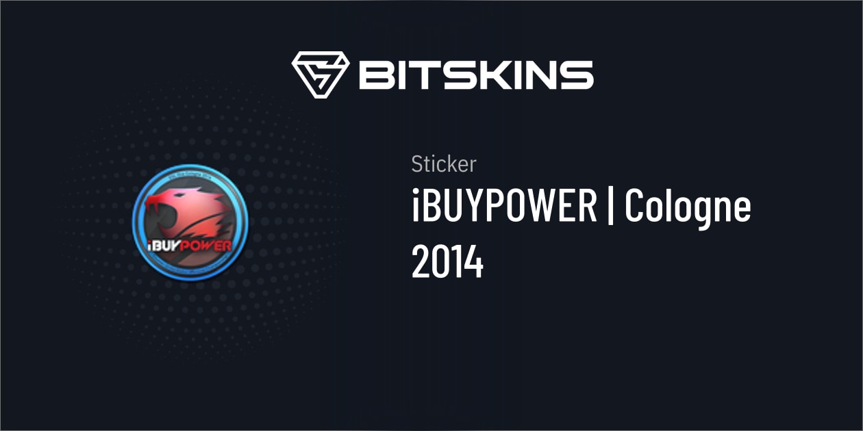 Sticker | iBUYPOWER | Cologne 2014 - CS2 Item | Buy Now on BitSkins