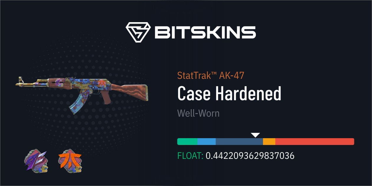 StatTrak™ AK-47 | Case Hardened (Well-Worn) - CS2 Item | Buy Now on ...