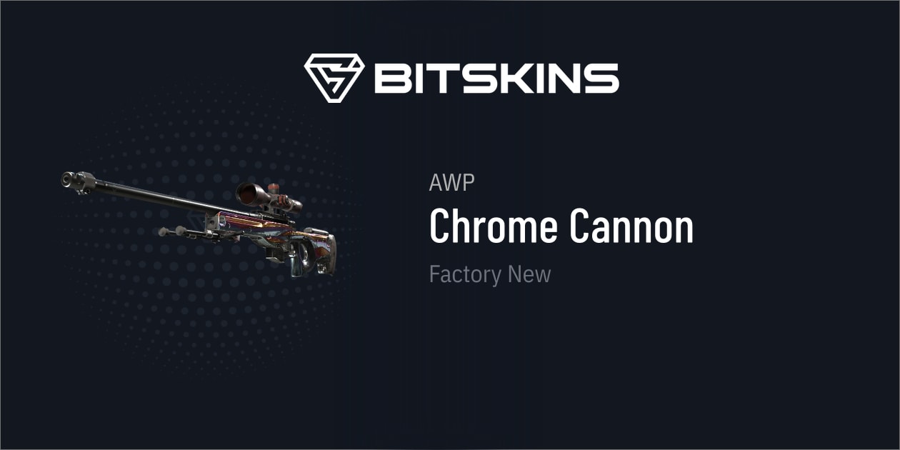 AWP | Chrome Cannon (Factory New) - CS2 Item | Buy Now on BitSkins