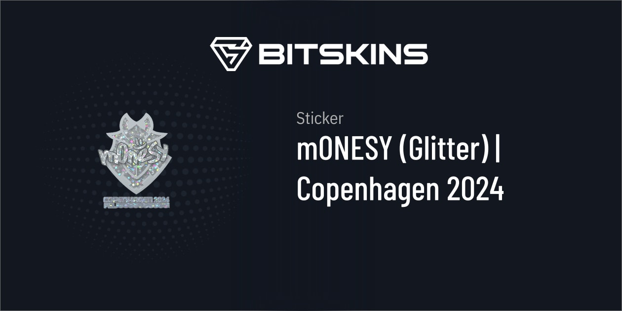 Sticker | m0NESY (Glitter) | Copenhagen 2024 - CS2 Item | Buy Now on ...