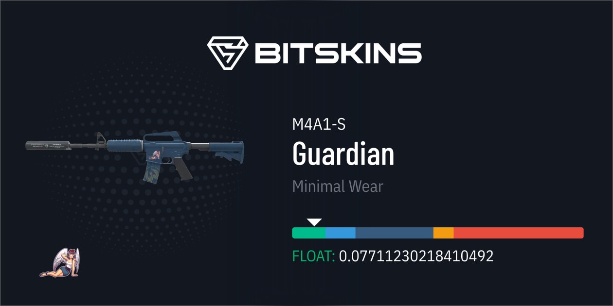 M4A1-S | Guardian (Minimal Wear) - CS2 Item | Buy Now on BitSkins