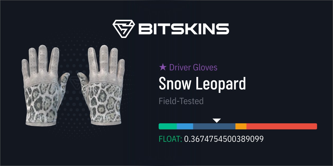Driver Gloves | Snow Leopard (Field-Tested) - CS2 Item | Buy Now on ...