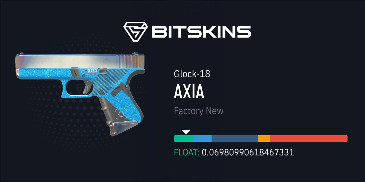 Glock-18 | AXIA (Factory New) - CS2 Item | Buy Now on BitSkins