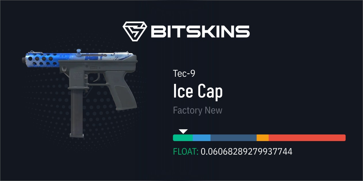 Tec-9 | Ice Cap (Factory New) - CS2 Skins | Find and Trade Your Desired ...