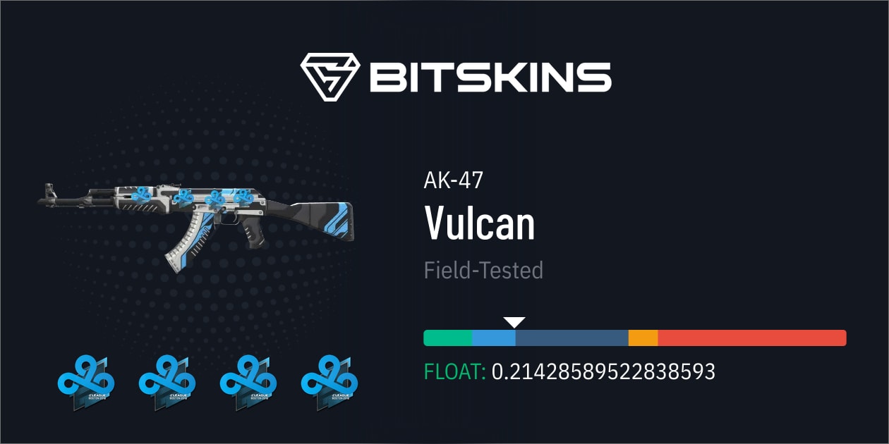 AK-47 | Vulcan (Field-Tested) - CS2 Item | Buy Now on BitSkins