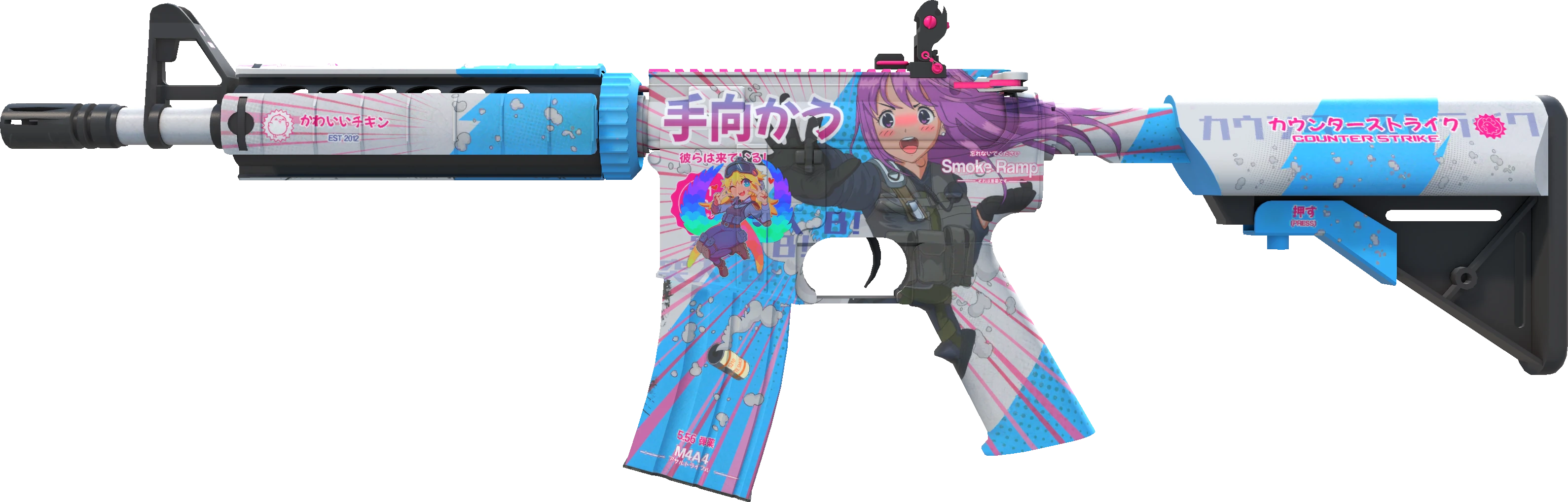 M4A4 | Temukau (Factory New) - CS2 Skins | Find and Trade Your Desired ...