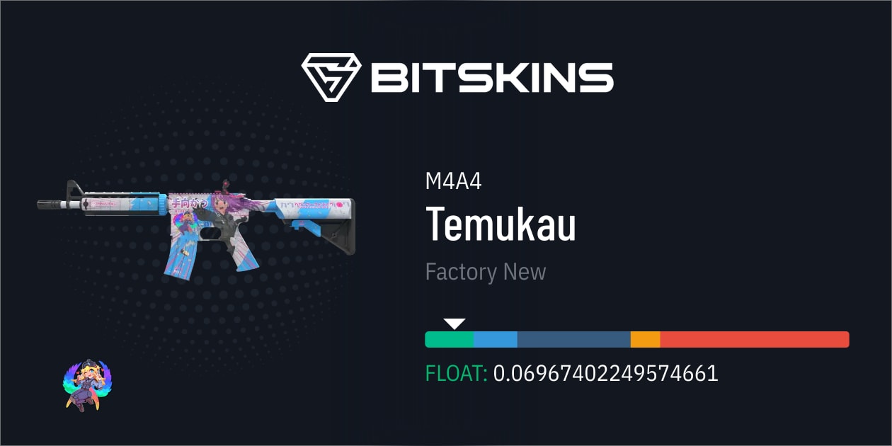 M4A4 | Temukau (Factory New) - CS2 Skins | Find and Trade Your Desired ...