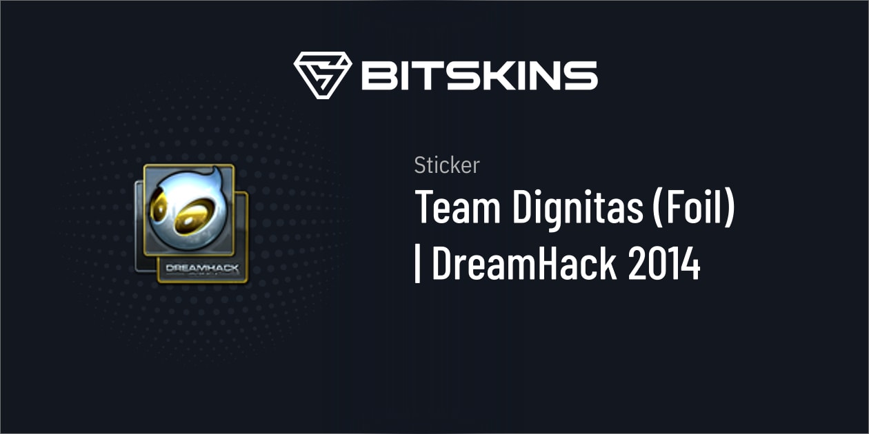 Sticker | Team Dignitas (Foil) | DreamHack 2014 - CS2 Item | Buy Now on ...