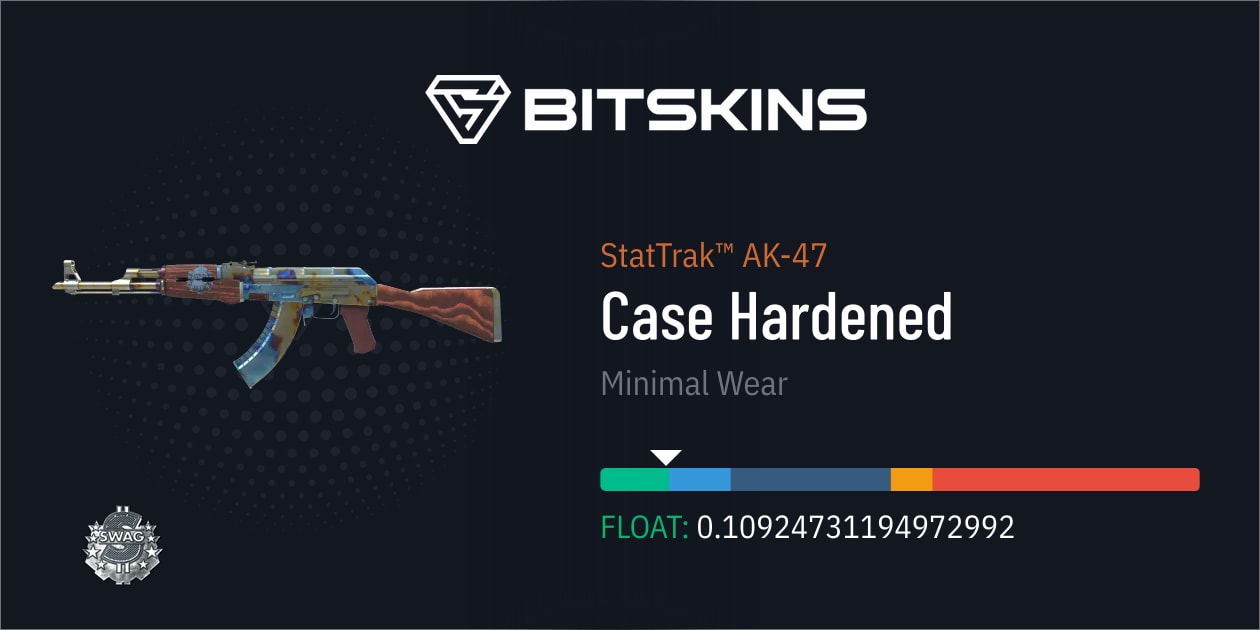 StatTrak™ AK-47 | Case Hardened (Minimal Wear) - CS2 Item | Buy Now on ...