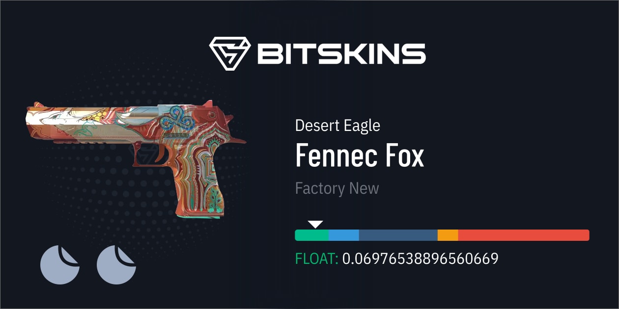 Desert Eagle | Fennec Fox (Factory New) - CS2 Item | Buy Now on BitSkins