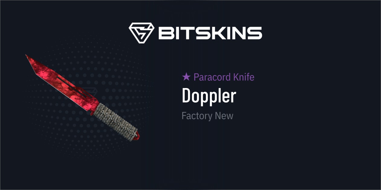 Paracord Knife | Doppler (Factory New) - CS2 Item | Buy Now on BitSkins