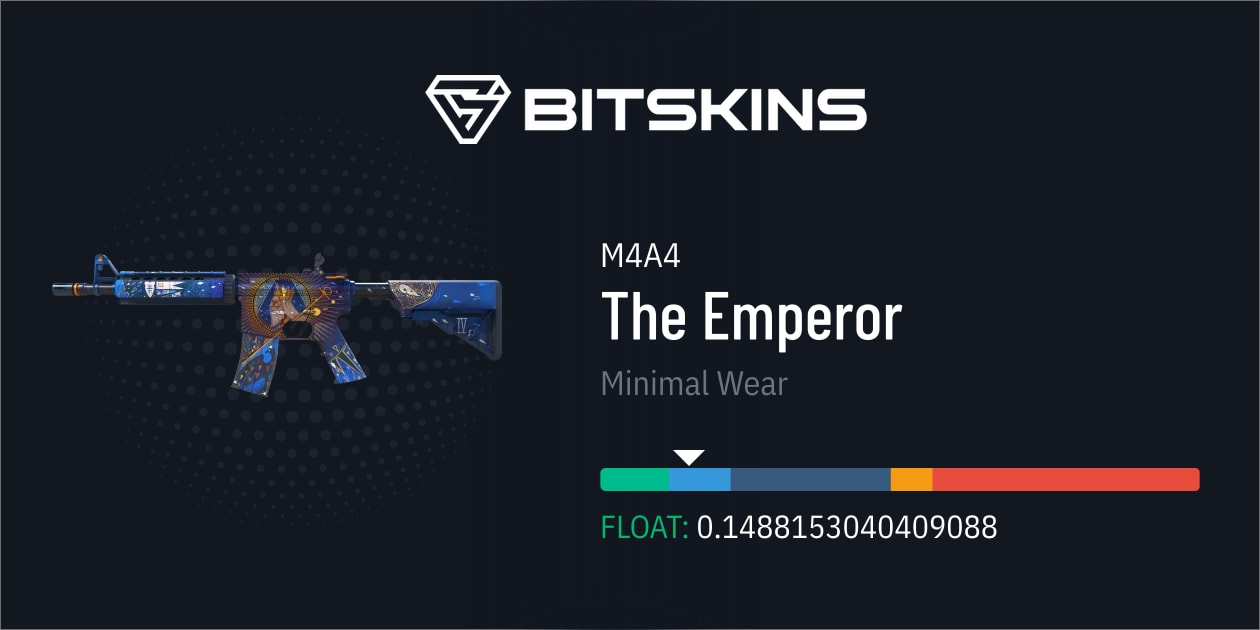 M4A4 | The Emperor (Minimal Wear) - CS2 Item | Buy Now on BitSkins