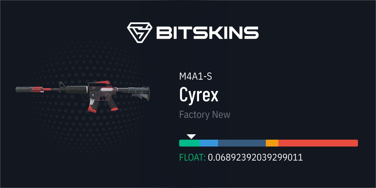 M4A1-S | Cyrex (Factory New) - CS2 Skins | Find and Trade Your Desired ...