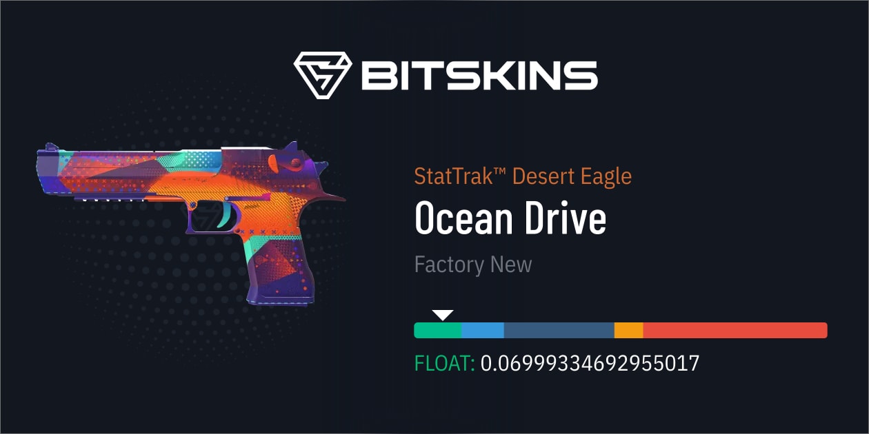 StatTrak™ Desert Eagle | Ocean Drive (Factory New) - CS2 Item | Buy Now ...