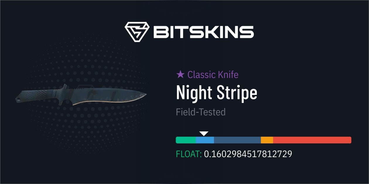 Classic Knife | Night Stripe (Field-Tested) - CS2 Item | Buy Now on ... Classic Knife | Night Stripe (Field-Tested) - CS2 Item | Buy Now on ...