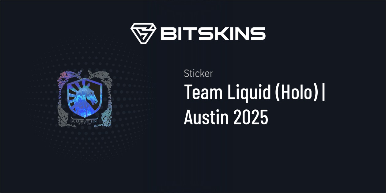 Sticker | Team Liquid (Holo) | Austin 2025 - CS2 Item | Buy Now on BitSkins