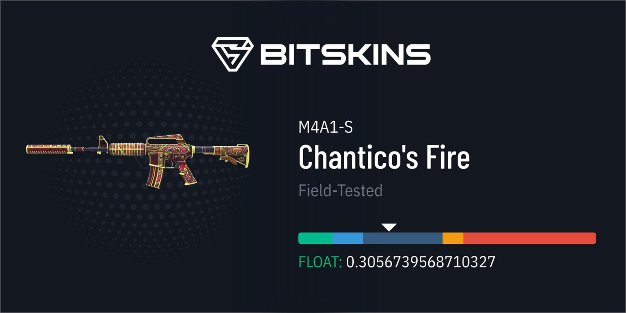 M4A1-S | Chantico's Fire (Field-Tested) - CS2 Item | Buy Now on BitSkins