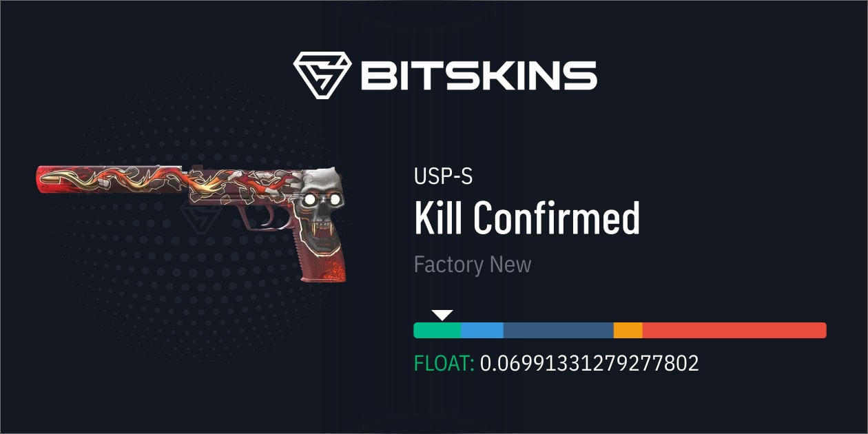 USP-S | Kill Confirmed (Factory New) - CS2 皮肤 | 查找并交易您想要的 CS2 物品
