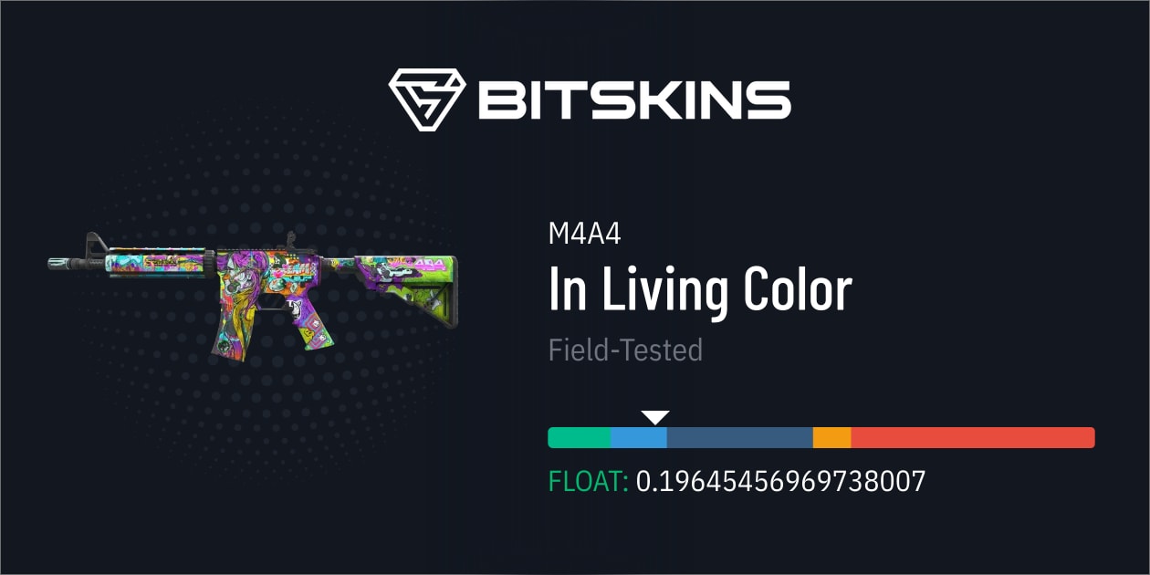 M4A4 | In Living Color (Field-Tested) - CS2 Skins | Find and Trade Your ...