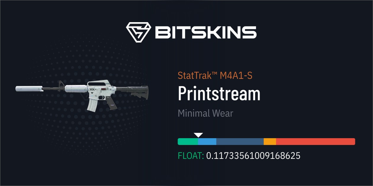 StatTrak™ M4A1-S | Printstream (Minimal Wear) - CS2 Item | Buy Now on ...