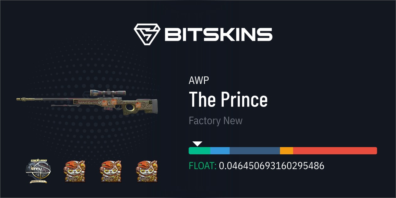 AWP | The Prince (Factory New) - CS2 Skins | Find and Trade Your ...