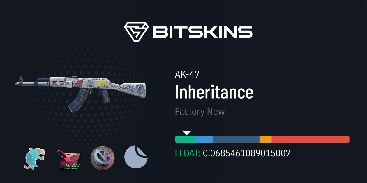AK-47 | Inheritance (Factory New) - CS2 Item | Buy Now on BitSkins