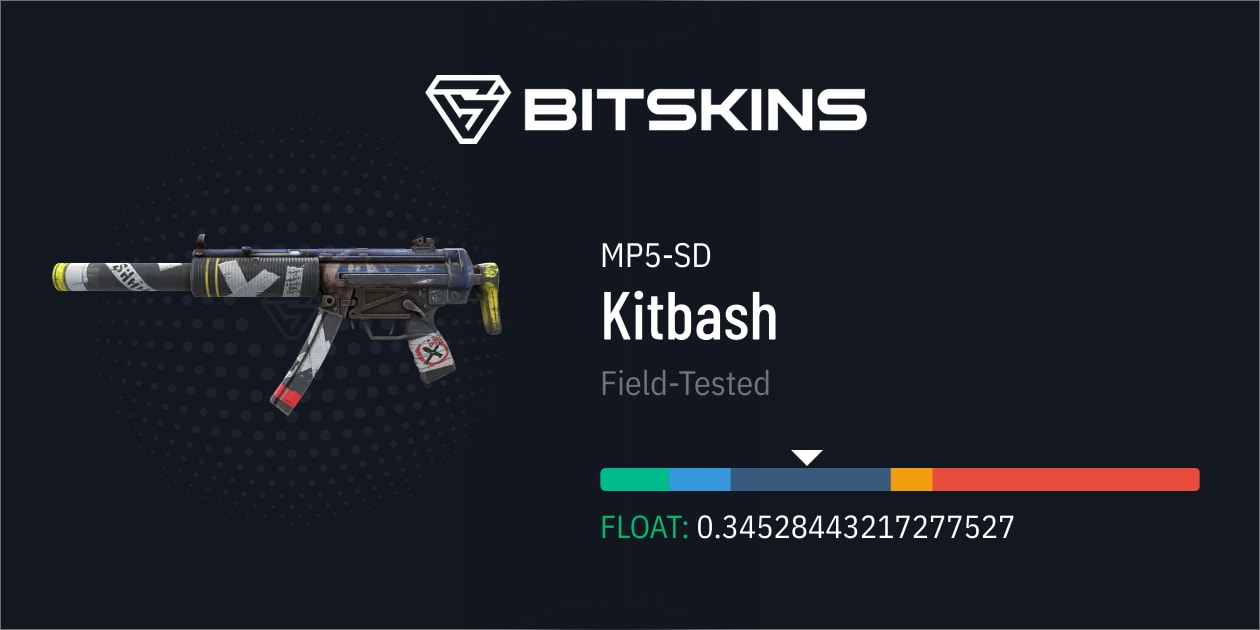 MP5-SD | Kitbash (Field-Tested) - CS2 Item | Buy Now on BitSkins