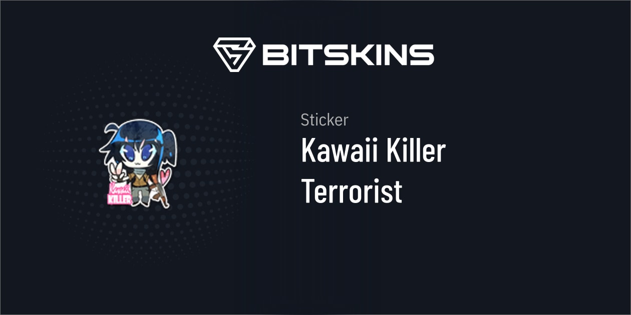 Sticker | Kawaii Killer Terrorist - CS2 Item | Buy Now on BitSkins