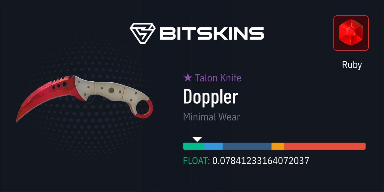 Talon Knife | Doppler Ruby (Minimal Wear) - CS2 Скины | Найдите и ...