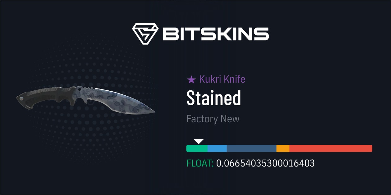 Kukri Knife | Stained (Factory New) - CS2 皮肤 | 查找并交易您想要的 CS2 物品
