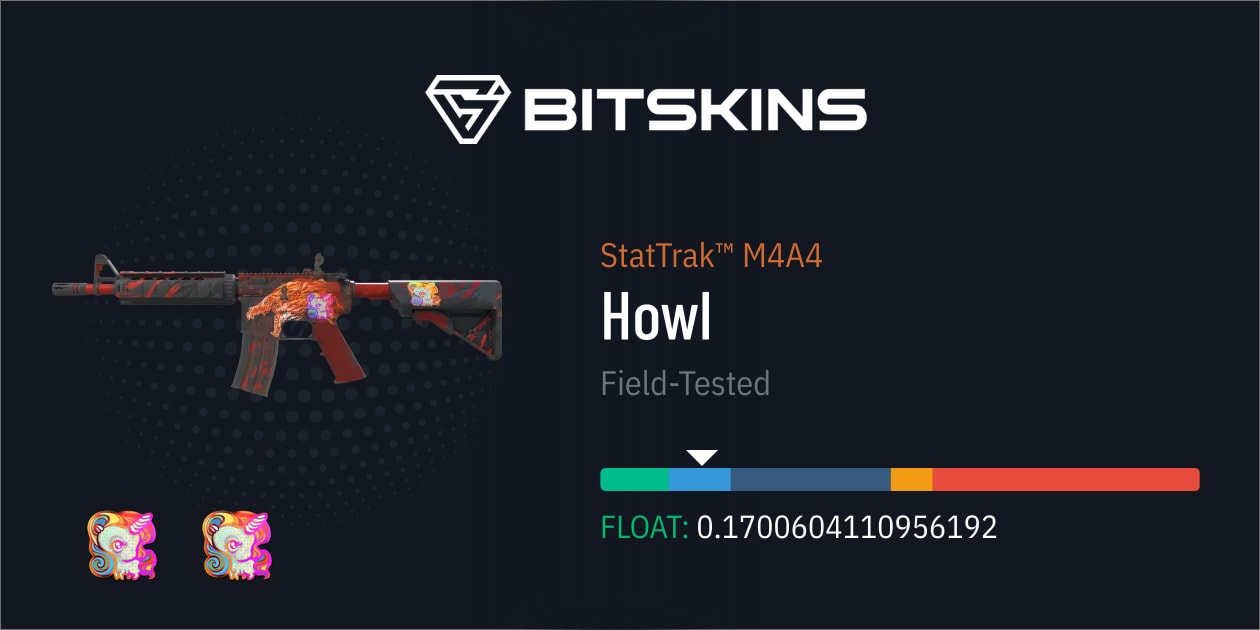 StatTrak™ M4A4 | Howl (Field-Tested) - CS2 Item | Buy Now on BitSkins