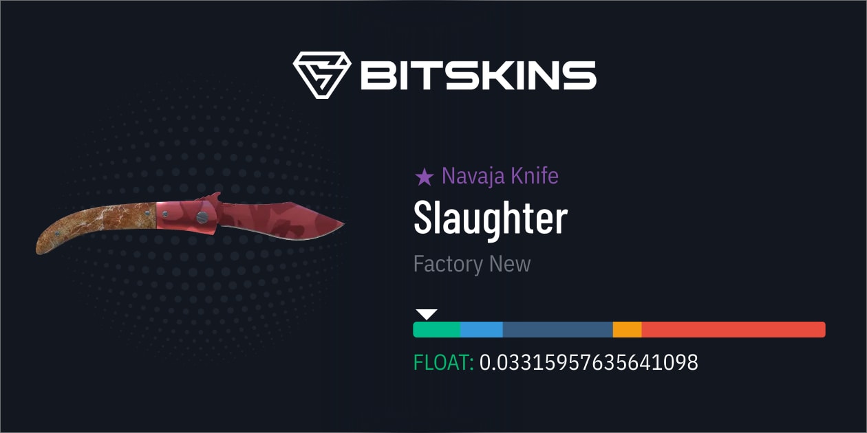 Navaja Knife | Slaughter (Factory New) - CS2 Item | Buy Now on BitSkins