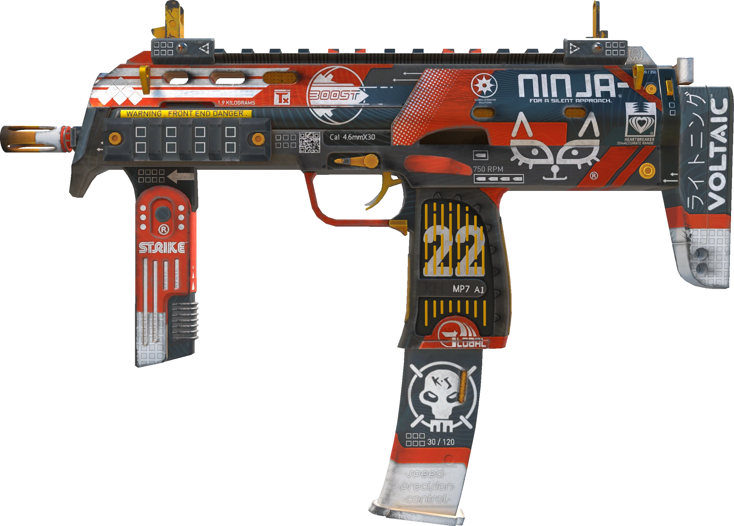 MP7 | Bloodsport (Minimal Wear) - CS2 Skins | Find and Trade Your Desired CS2 Items