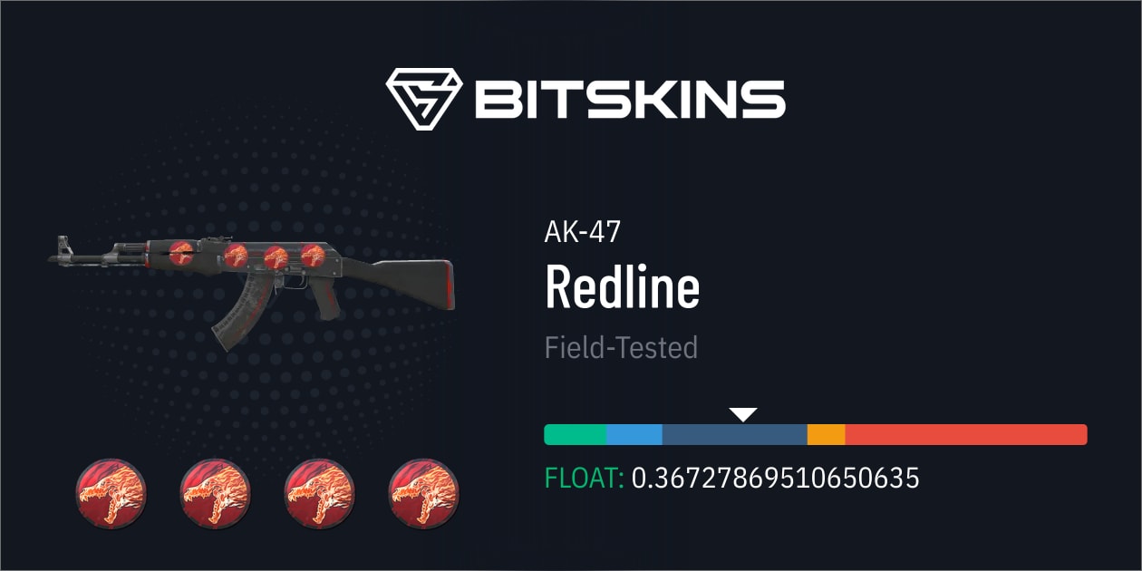 AK-47 | Redline (Field-Tested) - CS2 Item | Buy Now on BitSkins