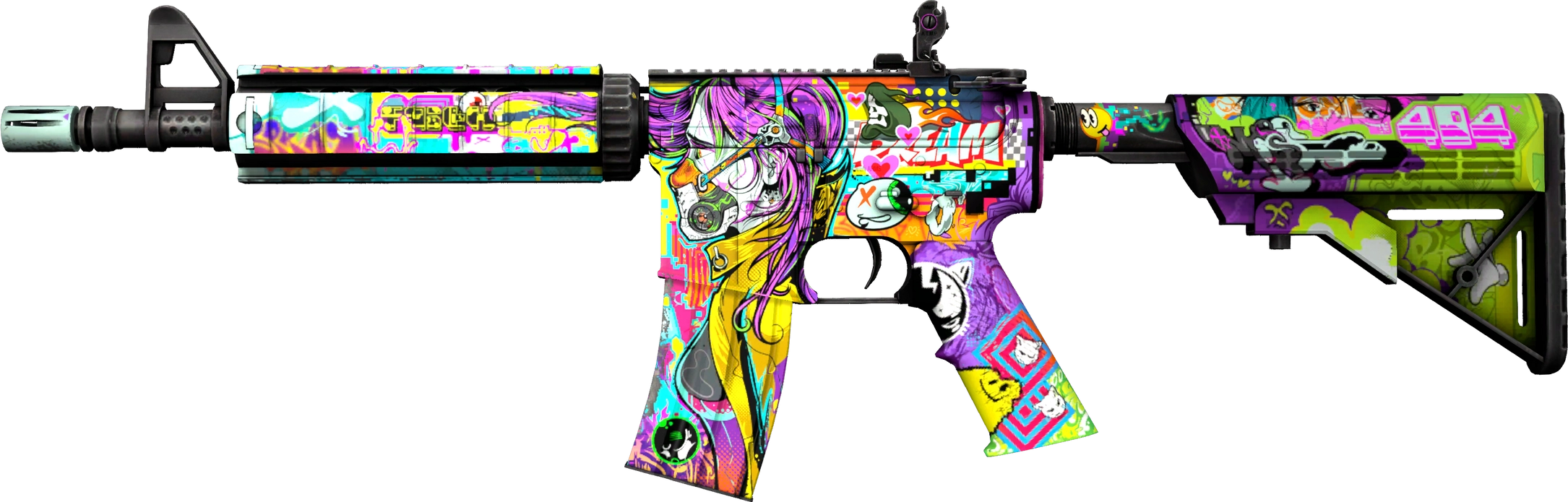 M4A4 | In Living Color (Factory New) - CS2 Skins | Find and Trade Your ...