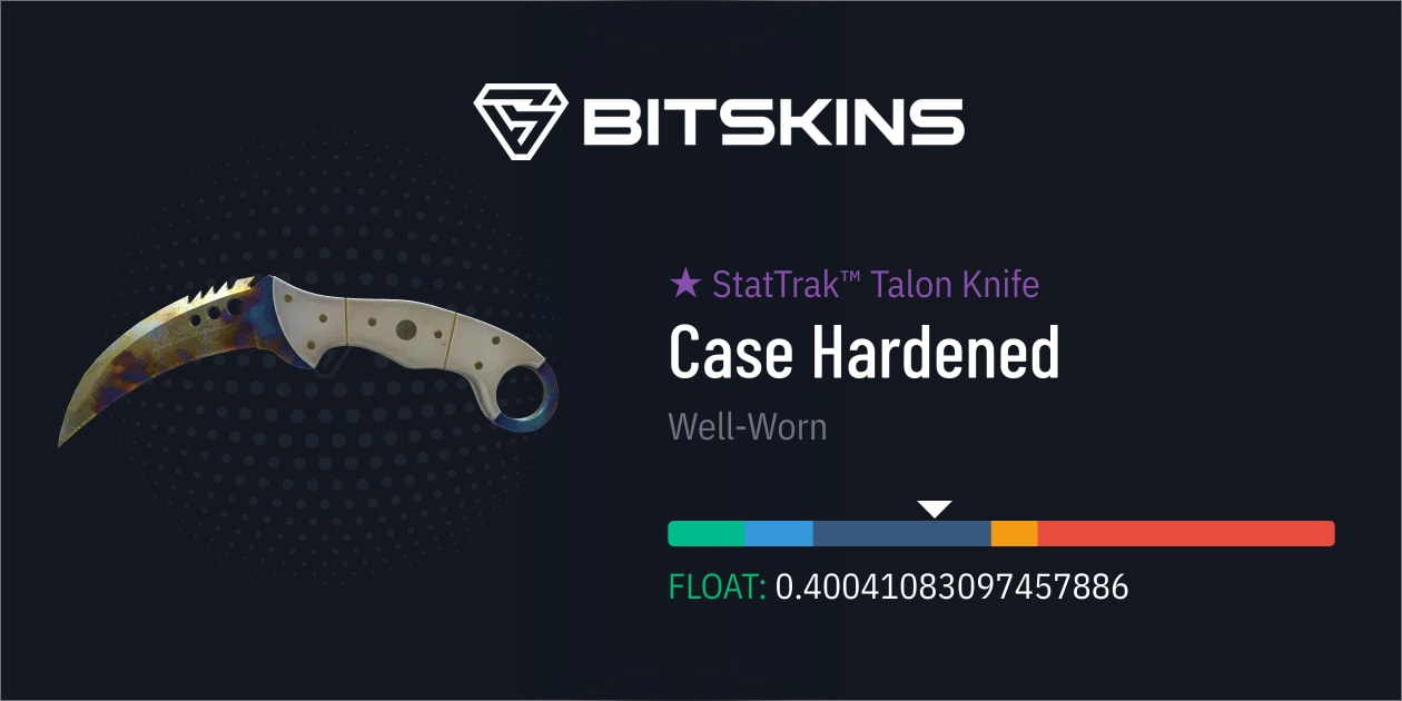 StatTrak™ Talon Knife | Case Hardened (Well-Worn) - CS2 Item | Buy Now ...