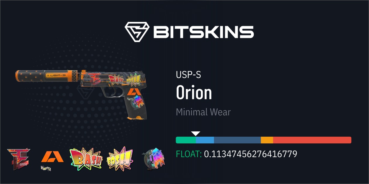 USP-S | Orion (Minimal Wear) - CS2 Item | Buy Now on BitSkins