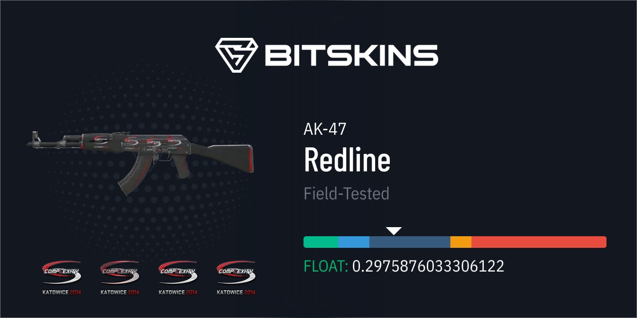 AK-47 | Redline (Field-Tested) - CS2 Item | Buy Now on BitSkins