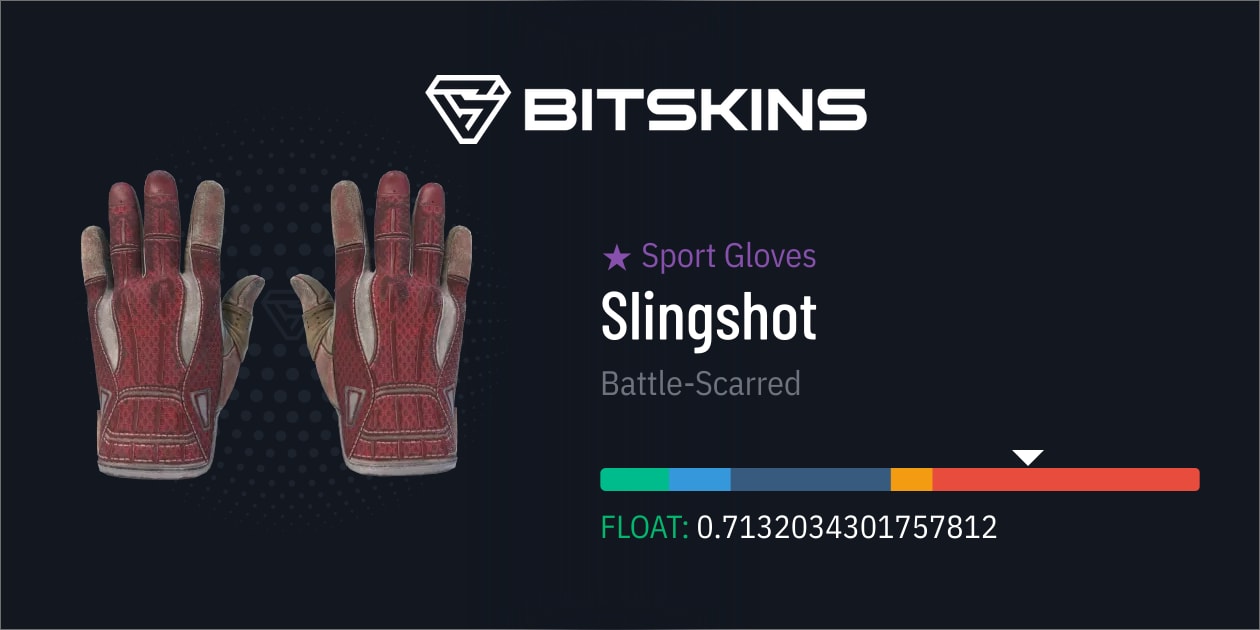Sport Gloves | Slingshot (Battle-Scarred) - CS2 皮肤 | 查找并交易您想要的 CS2 物品