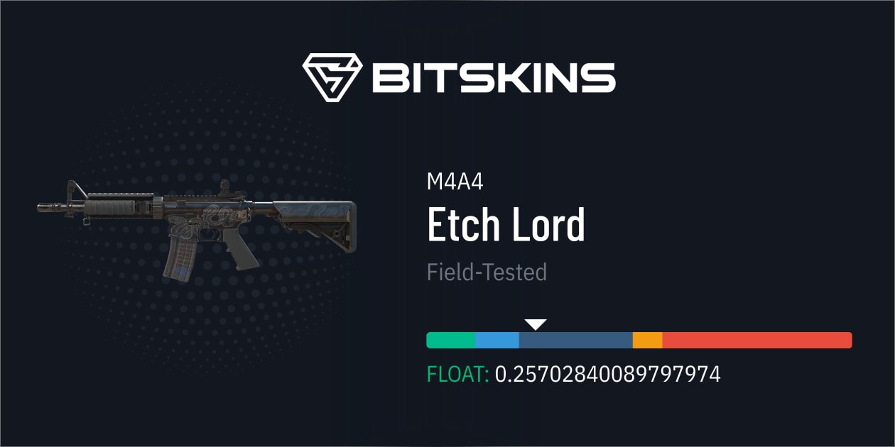 M4A4 | Etch Lord (Field-Tested) - CS2 Item | Buy Now on BitSkins