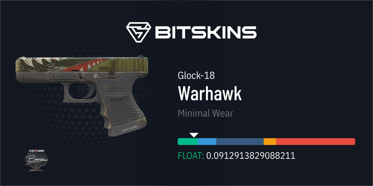 Glock-18 | Warhawk (Minimal Wear) - CS2 Skins | Find and Trade Your ...