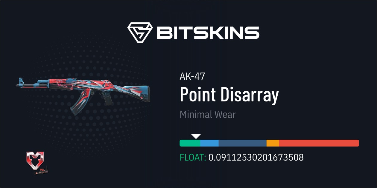 Ak 47 Point Disarray Minimal Wear Cs2 Item Buy Now On Bitskins