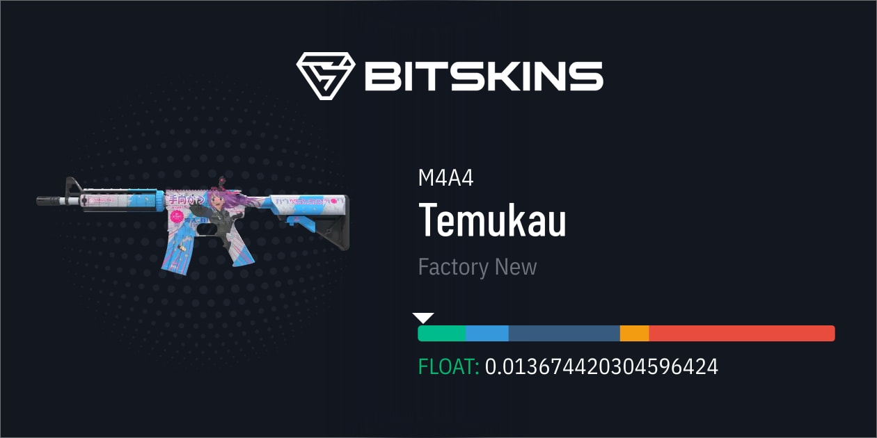 M4A4 | Temukau (Factory New) - CS2 Skins | Find and Trade Your Desired ...