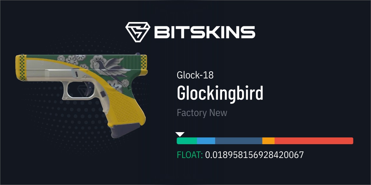 Glock-18 | Glockingbird (Factory New) - CS2 Item | Buy Now on BitSkins