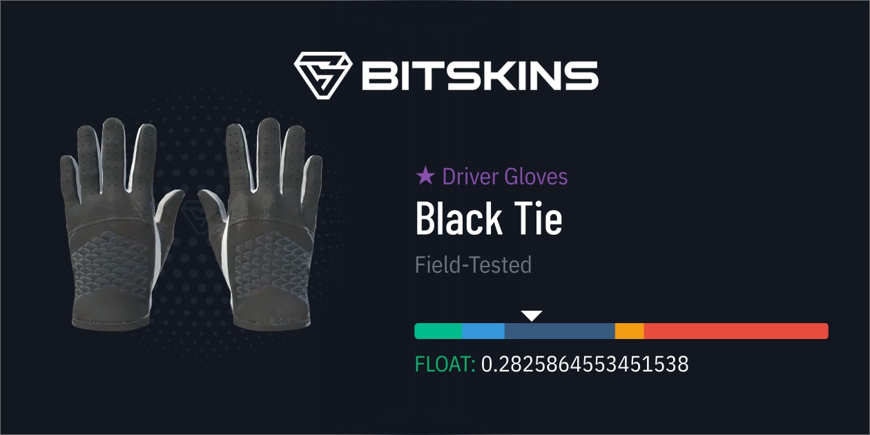 Driver Gloves | Black Tie (Field-Tested) - CS2 Skins | Find and Trade ...