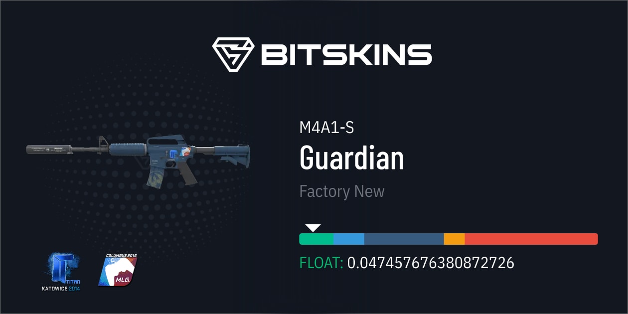 M4A1-S | Guardian (Factory New) - CS2 Item | Buy Now on BitSkins
