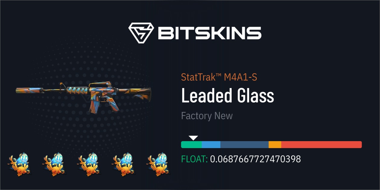 StatTrak™ M4A1-S | Leaded Glass (Factory New) - CS2 Item | Buy Now on ...