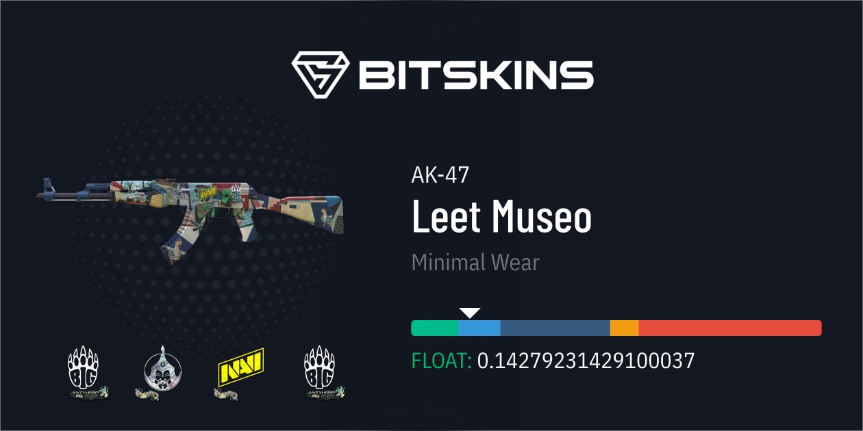 AK-47 | Leet Museo (Minimal Wear) - CS2 Skins | Find and Trade Your ...