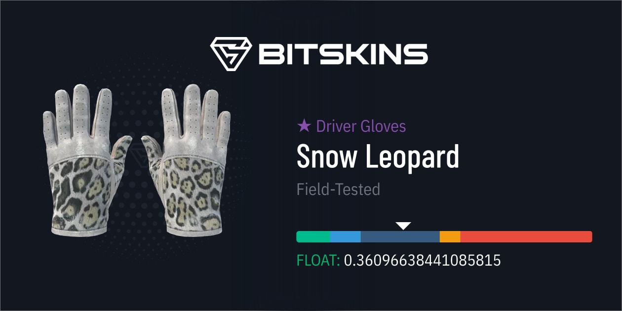 Driver Gloves | Snow Leopard (Field-Tested) - CS2 Item | Buy Now on ...